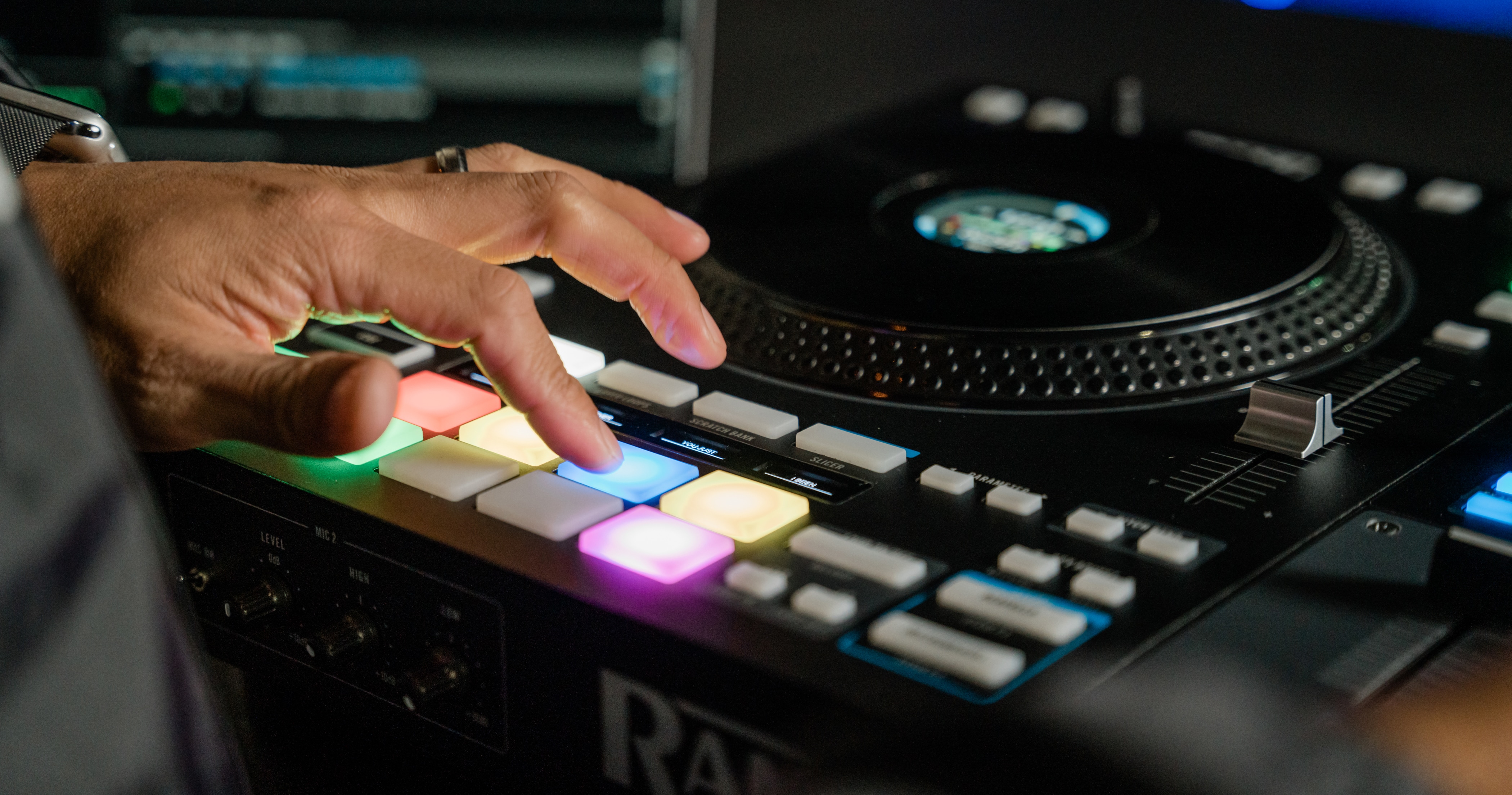 RANE FOUR Advanced Four-Channel Stems DJ Controller Black | Guitar Center